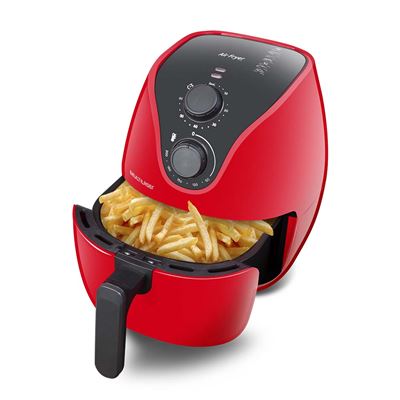 Fritadeira Air Fryer Multi com Rede | 4L | 220V | 1500W - Vermelha ...
