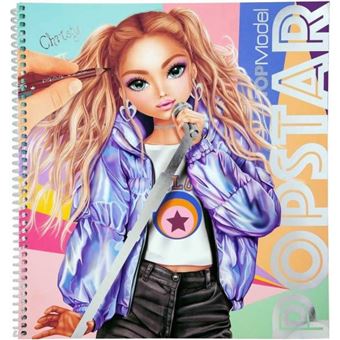 Livro de Colorir Top Model Popstar - Acessórios Desenho e Pintura ...