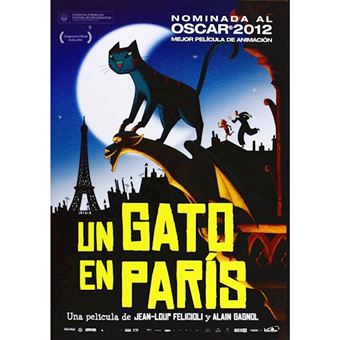 Un Gato En Paris / Une Vie De Chat (A Cat In Paris) - DVD - Compra ...