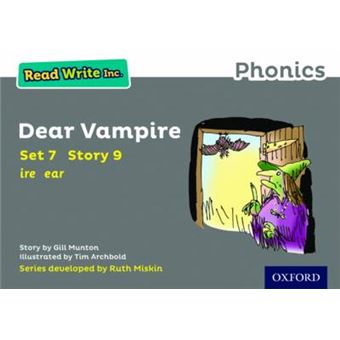 Read Write Inc. Phonics: Grey Set 7 Storybook 9 Dear Vampire Gill ...