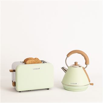 Pack Create Torradeira Toast Retro + Chaleira Kettle Retro M 1L - Verde ...
