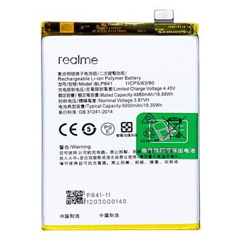 Bateria Interna Clappio para Realme 8 | 5000mAh | Substitui BLP841 ...