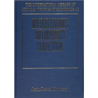 Macroeconomics And Imperfect Competition Jean-pascal Benassy ...