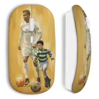 Rato Wireless Maniacase Cristiano Ronaldo do Real Madrid de Futebol ...