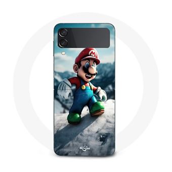Capa Maniacase para Samsung Galaxy Z Flip3 Super Mario Bros Mario ...