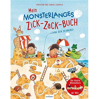 Mein monsterlanges Zick-Zack-Buch - fang den Schnurk! | Christian Und ...