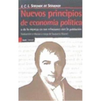 Nuevos principios de economía política: De la riqueza en sus Jean ...