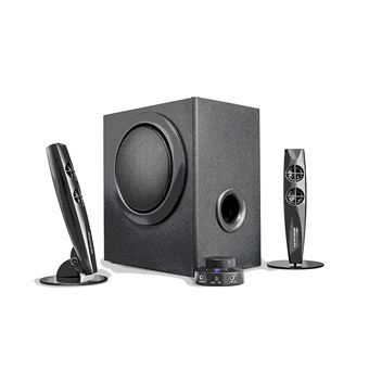 Conjunto de Colunas Wavemaster Stax BT | Preto - Colunas Stereo ...