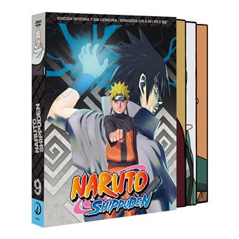 Naruto Shippuden Box 9 (Episodios 216 a 241) (6DVD) - DVD - Compra ...