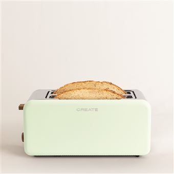 Torradeira Create Toast Retro para Fatias Largas - Verde Pastel ...