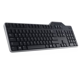 Teclado com Fios DELL Teclado com leitor de smart cards Pro — KB813 ...