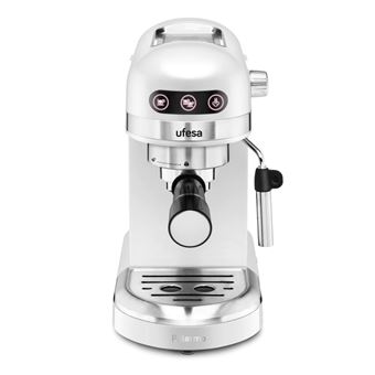 Máquina de Café Expresso Ufesa Palermo | Branco - Máquinas de café ...