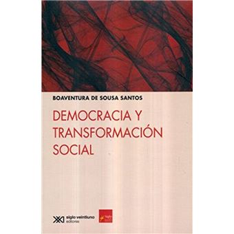 Democracia Y Transformacion Social De Sousa Santos,Boaventura - Cartonado - De Sousa Santos ...