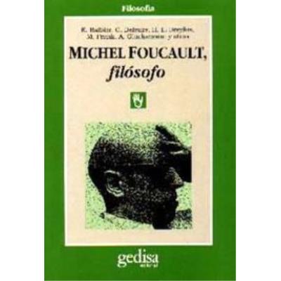 Michel foucault, filósofo V.V.A.A. - Cartonado - V.V.A.A. - Compra ...