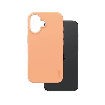 Capa para Telemóvel PanzerGlass CARE by PanzerGlass® Fashionable Case Peachy w. MagSafe iPhone ...