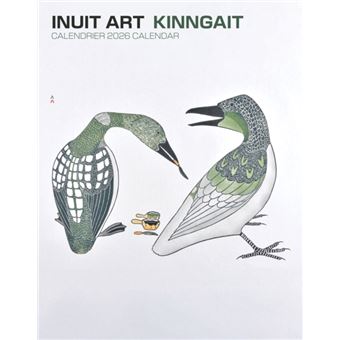 Mini Wall Calendar 2026, Inuit Art: Kinngait, 12 Months, Grid Design ...