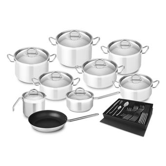 Conjunto de Panelas Silampos 632125590496 | Aço inoxidável - Panelas ...