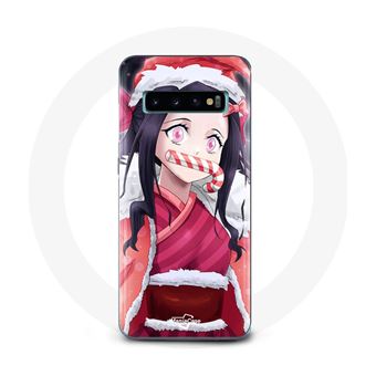 Capa Maniacase para Samsung Galaxy S10 Anime demon Slayer Kamado Nezuko ...