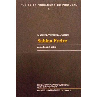 Sabina freire. [edição francesa] Teixeira-gomes. (manuel) - Capa Mole ...