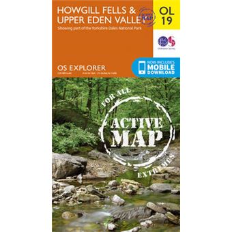 Os Explorer Map Active Ol19 Howgill Fells Active Map Os Explorer Active ...