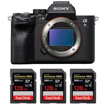 Sony Alpha a7S III Corpo + 3 SanDisk 128GB Extreme PRO UHS-II SDXC 300 ...