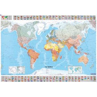 Michelin The World Map Michelin Travel Publications - Capa Mole ...