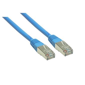 Cabo de Rede Alcasa 20m Cat6 S/FTP | Azul - Cabos Rede - Compra na Fnac.pt