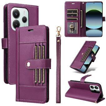 Capa Carteira Flip ZURSANA para Xiaomi Redmi Note 14 5G com Bloqueio ...