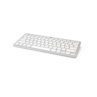 Teclado Wireless Hama KEY4ALL X510 | Idioma: Alemão | Prateado - Branco ...