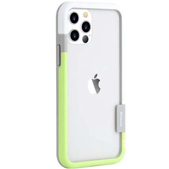 Bumper Antiimpacto para Iphone 12 Mini - Verde e Branco - Capa ...