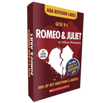 Romeo And Juliet Gcse Revision Cards For Aqa English Literature With ...