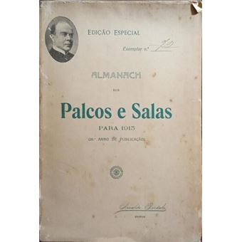 Almanach dos palcos e salas para 1913. Teves. (hogan) et al. - Capa ...