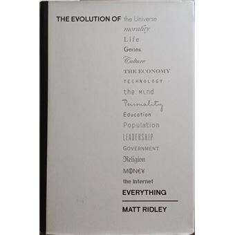 The evolution of everything. Ridley. (matt) - Capa Dura / Hardback ...