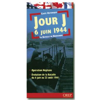 Dday 6Th June 1944 The Battle Of Normandy Historical Map Orep Editions ...