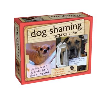 Dog Shaming 2024 Daytoday Calendar By Dogshaming.Com dogshaming.com ...