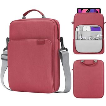 Mochila com Organizador Antiimpacto para Ipad Pro 12.9 2021 - Vermelho ...