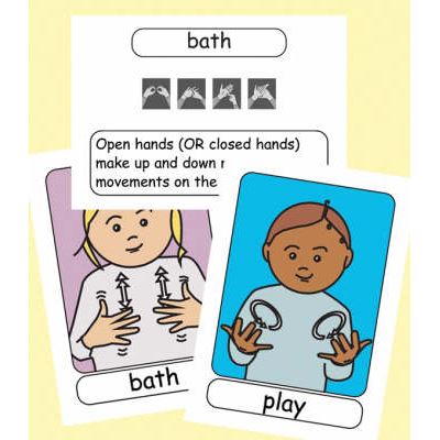 Let's Sign BSL Flashcards : Early Years and Baby Signs (British Sign ...