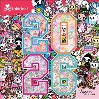 tokidoki 2026 Wall Calendar (Includes Stickers) Simone Legno - Outros ...