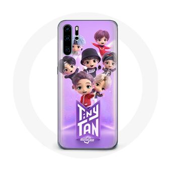 Capa Maniacase para Huawei P30 Bts Tinytan Animação Anexar Rm Jin Suga ...