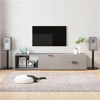 Suportes para Colunas vidaXL | 2 Peças | Vidro temperado | Design 1 ...