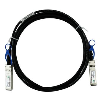 Cabo de Fibra Ótica BlueOptics SFP28-DAC-3M-BL | Preto - Outros Cabos ...