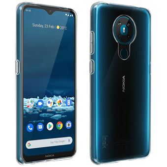 Capa iMak para Nokia 5.3 em Silicone Flexível Proteção Transparente ...