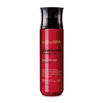 Body Splash O Boticário Nativa Spa | Morango Ruby | 200ml - Cuidado ...