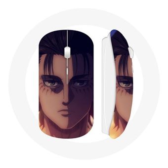 Rato Wireless Maniacase Eren Yeager Ataque Ao Titã Manga Anime - Rato ...