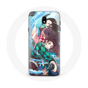 Capa Maniacase para Samsung Galaxy S5 Tanjiro Enezuko demon Slayer ...