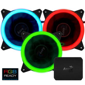 Ventoinha para Pc Aerocool Rev RGB Pro | Preto - Refrigeração e ...