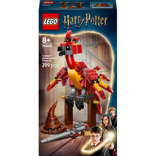 LEGO® Harry Potter™ 76448 - Fawkes™: A Fénix de Dumbledore - LEGO ...
