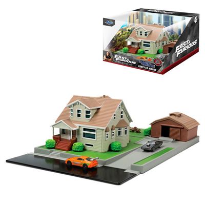 Fast & Furious Casa/Garagem Toretto Con 2 Nano Veículos - Fast ...