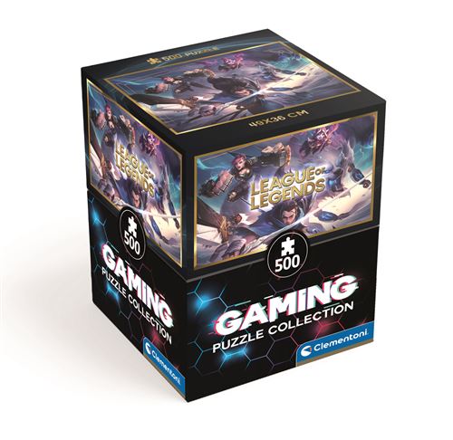 Puzzle Cube Gaming Collection: League Of Legends - Imagem 2 - 500 Peças ...