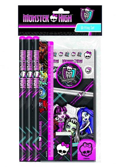 Pack Escolar de Escrita Monster High Zipped - Papelaria - Canetas ...